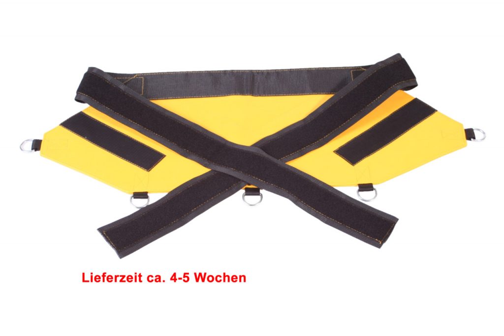 Beckenschlinge 7 Ringe aus Original Skai Kunstleder - Hebru ...